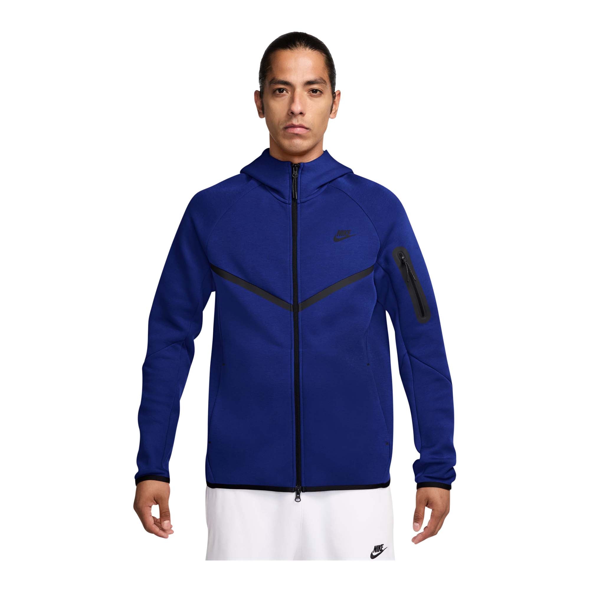 Shop Nike Tech Men's Fleece Windrunner Full-Zip Jacket