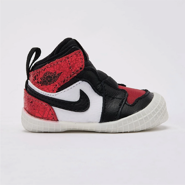 Shop Jordan 1 'Ruby' Baby Crib Bootie - | Millennium Shoes