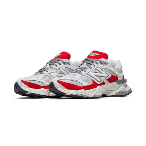 Shop New Balance 9060 'White Red' Unisex Shoes
